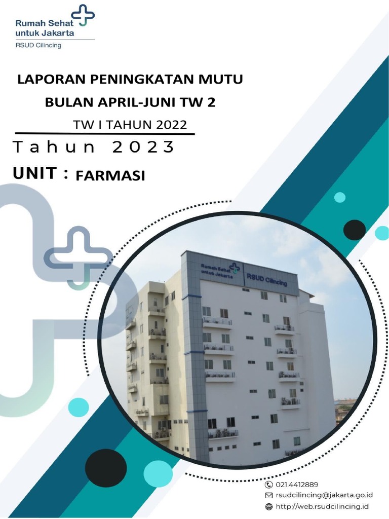 Laporan Pencapaian Indikator Mutu Farmasi | PDF