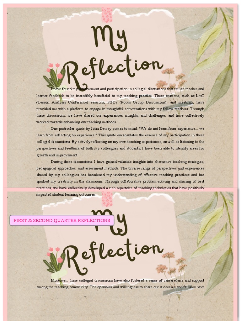 Enhancing Teaching Through Collegial Feedback | PDF | Teachers | Learning