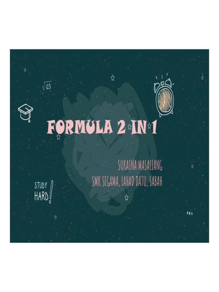 Formula 2 in 1 Deb-Dpn | PDF