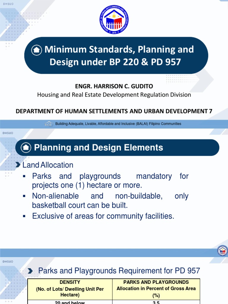 BALAI Standards for Filipino Communities | PDF | Mortgage Law | Traffic