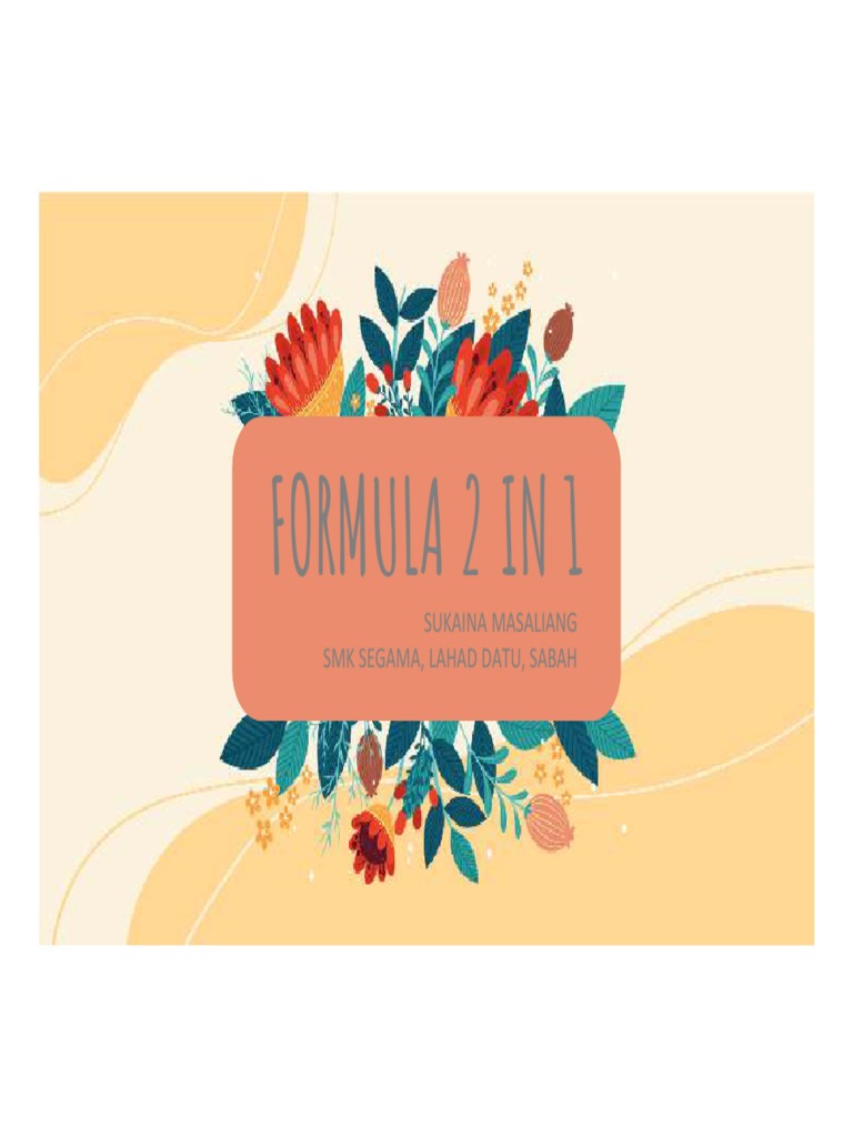 Formula 2 In 1 Ptm 1948 Ptm 1957 Pdf