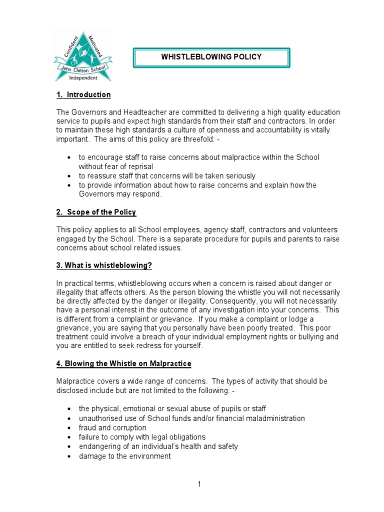 Whistle Blowing 2023 | PDF | Whistleblower | Government