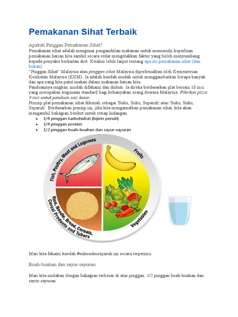 Pemakanan Sihat Terbaik | PDF