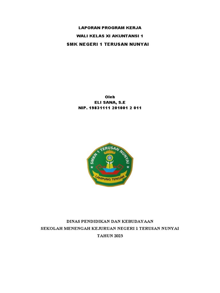 Laporan Program Kerja | PDF