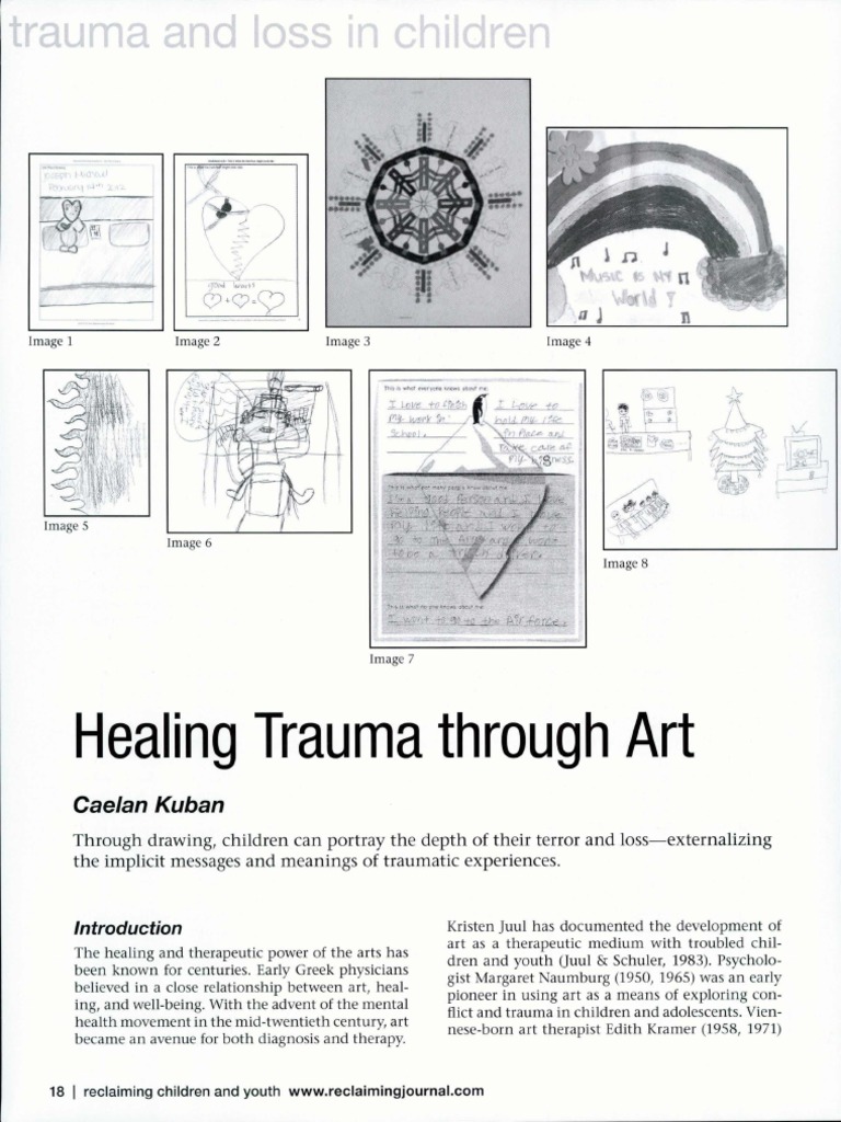Healing Trauma Through Art | PDF | Psychological Trauma | Art Therapy