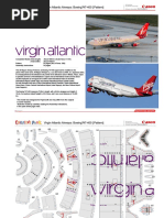 KLM Boeing 747 Papercraft Template | PDF