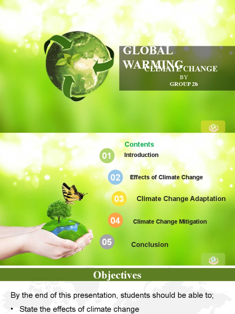 Group 2b | PDF | Climate Change | Climate Change Mitigation