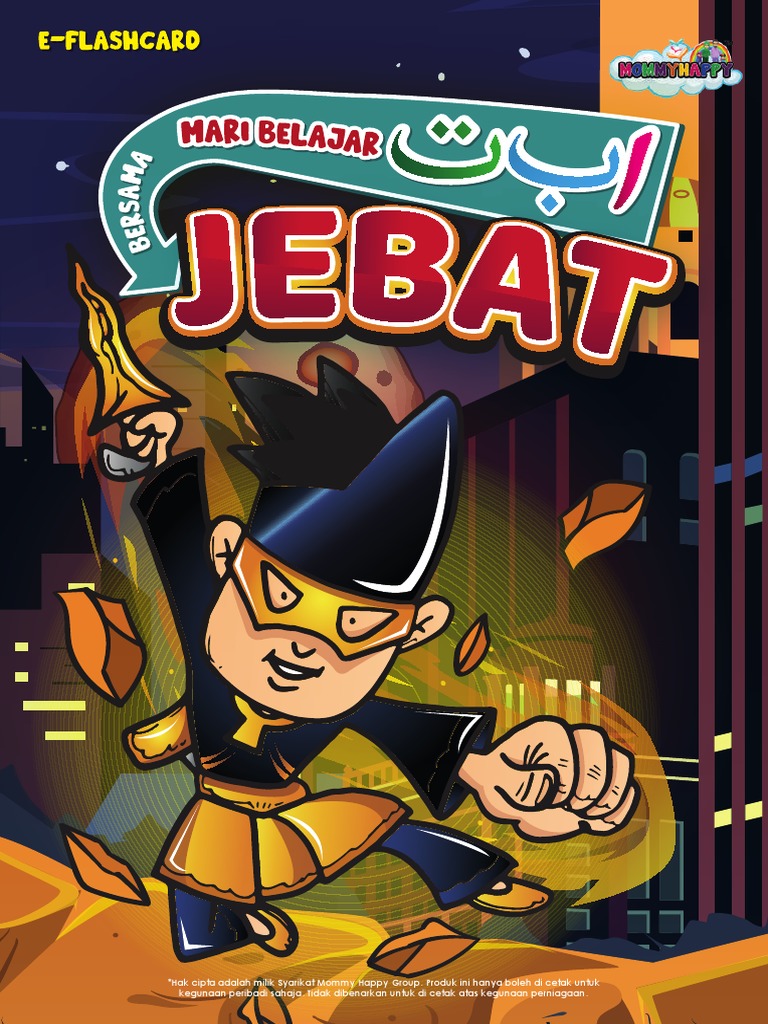 EFlashcard Belajar Alif Ba Ta Bersama Jebat | PDF
