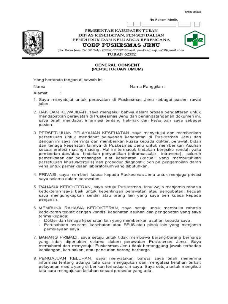 028 General Consent PKM Jenu EP N 2023 | PDF