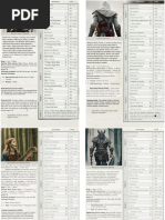 Lancer - Character Sheets | PDF