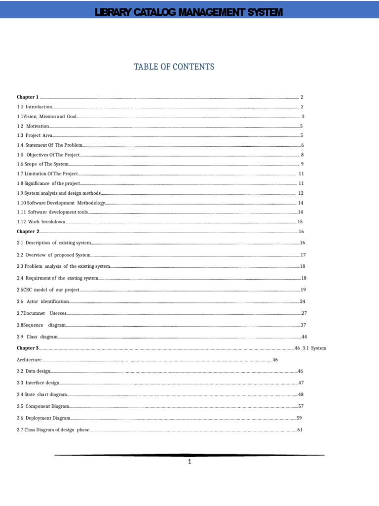 System Analysis and Design Project | PDF