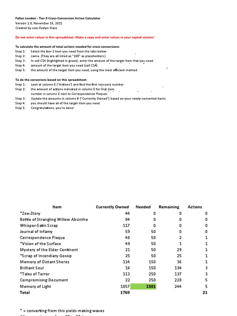 Tier-3 Cross-Conversion Calculator | PDF | Spreadsheet | Computing