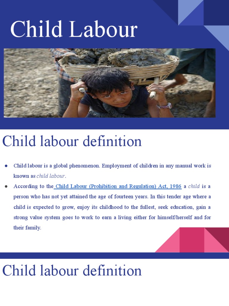 Child Labour Laws in India | PDF | Child Labour | Labour Economics