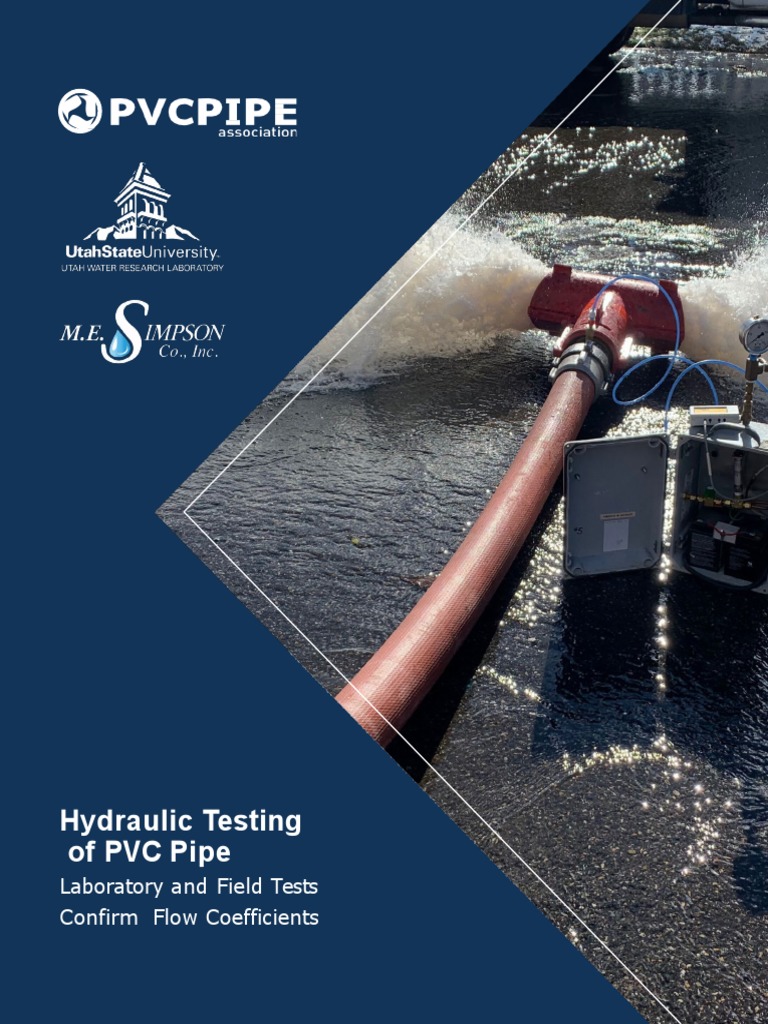 PVC Pipe Hydraulic Testing Results | PDF | Flow Measurement | Pipe ...