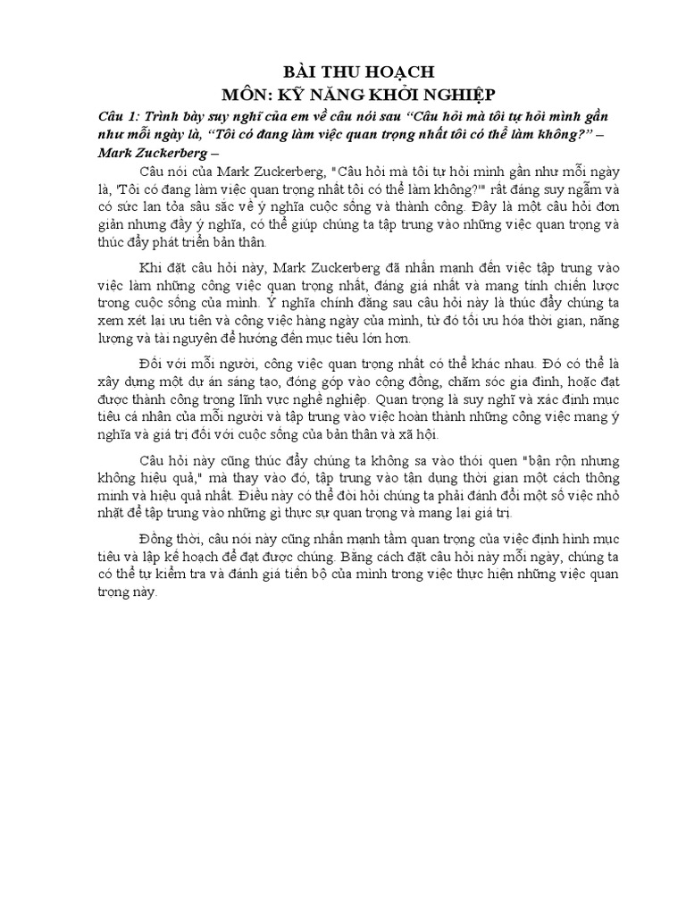 Bài Thu Ho CH | PDF