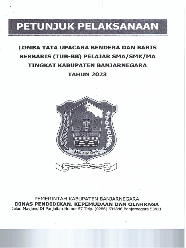 Juknis Lomba Tub-Bb 2023 | PDF