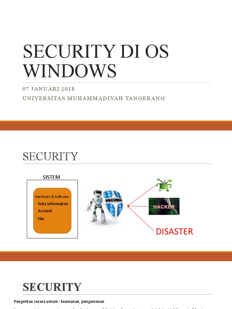 Security Di Os Windows | PDF