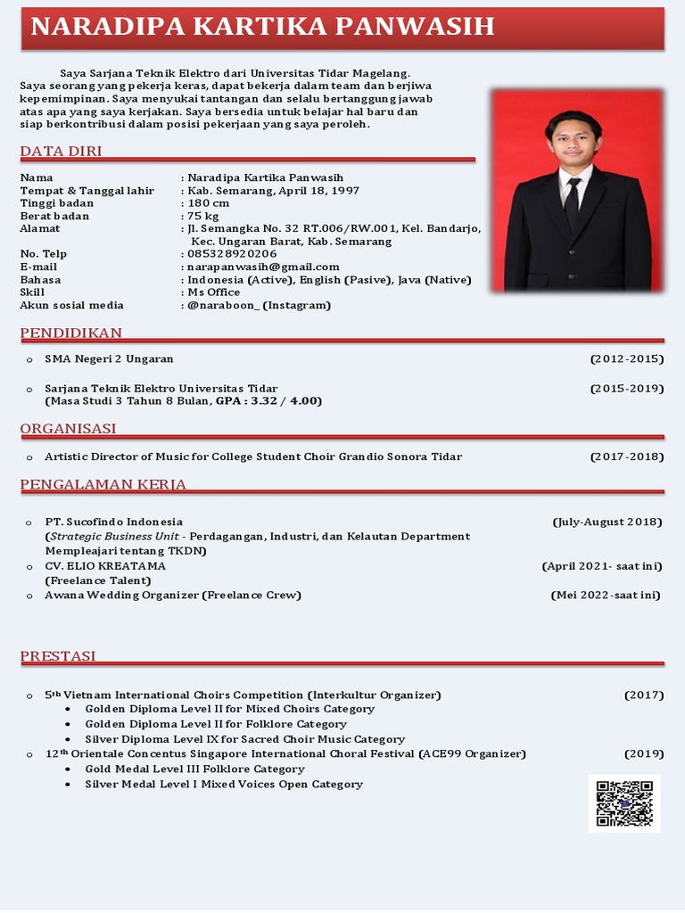 CV Nara | PDF