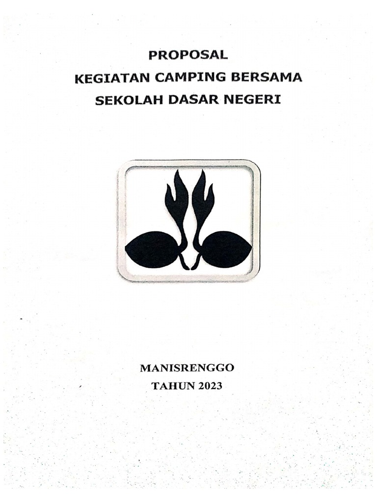 Proposal Camping Bersama | PDF