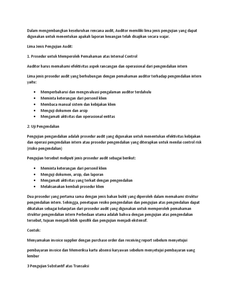 Audit Planning | PDF