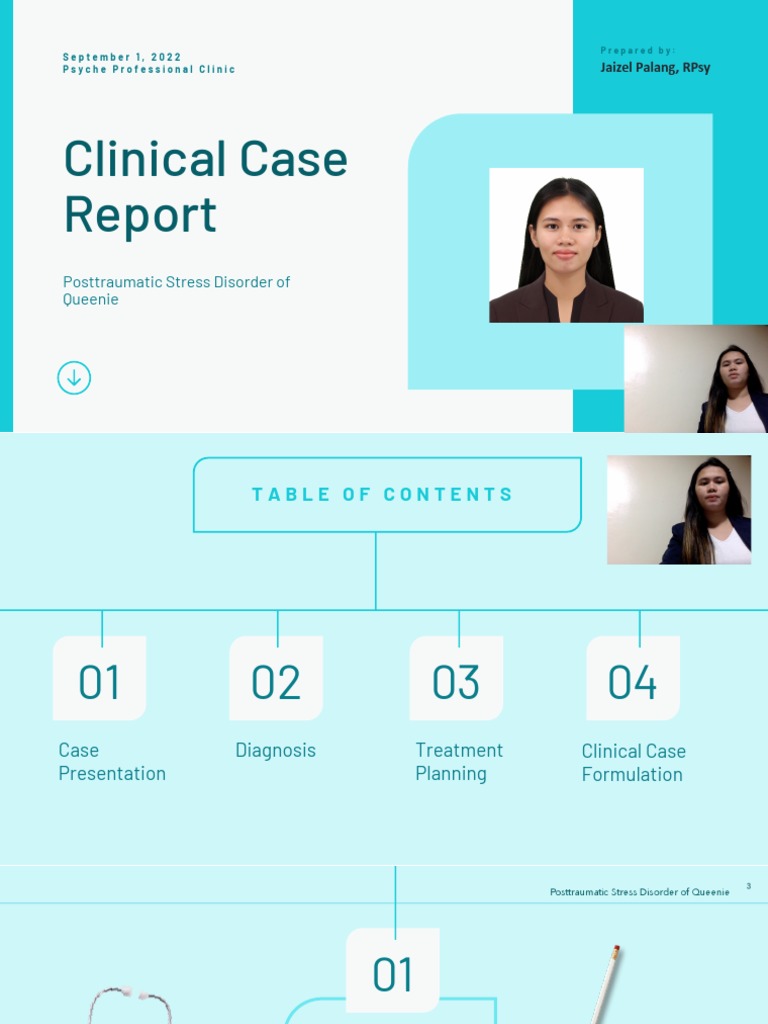 Jaizel Arroyo Palang Clinical Case Presentation | PDF | Psychological ...