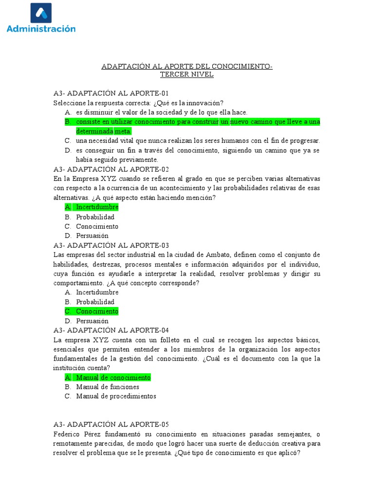 Cuestionario 2 Con Respuesta | PDF