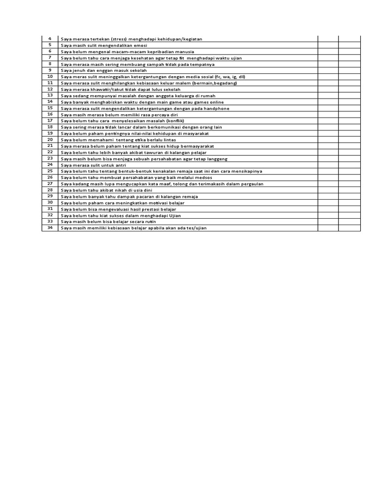 Tutorial Membuat Daftar Poin-Poin | PDF