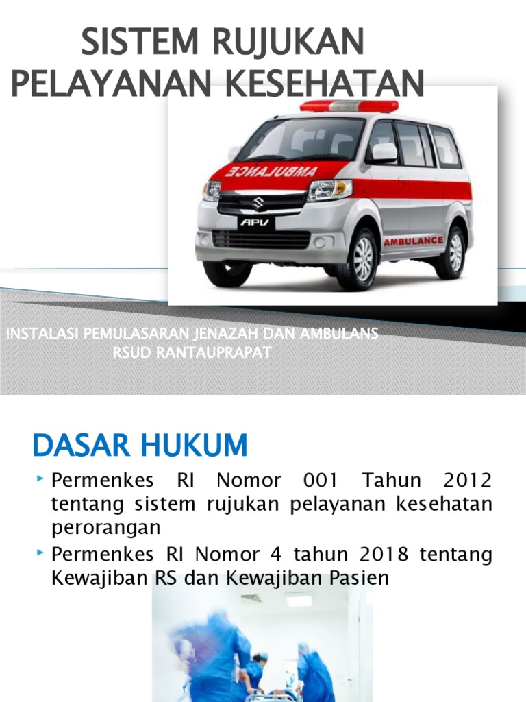 Sistem Rujukan Pelayanan Kesehatan | PDF