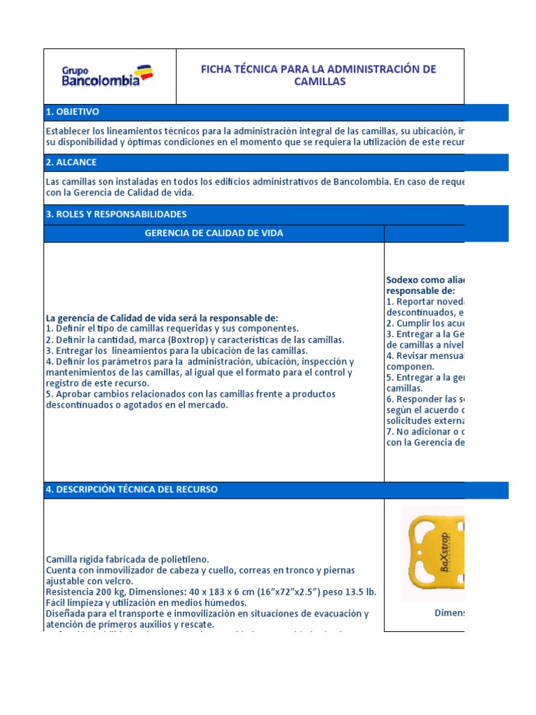 Fichas Técnicas | PDF
