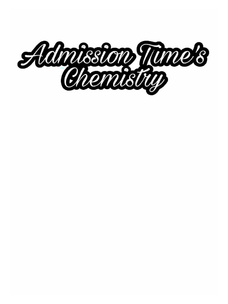 HSC Chemistry Note by Kritti Nath | PDF