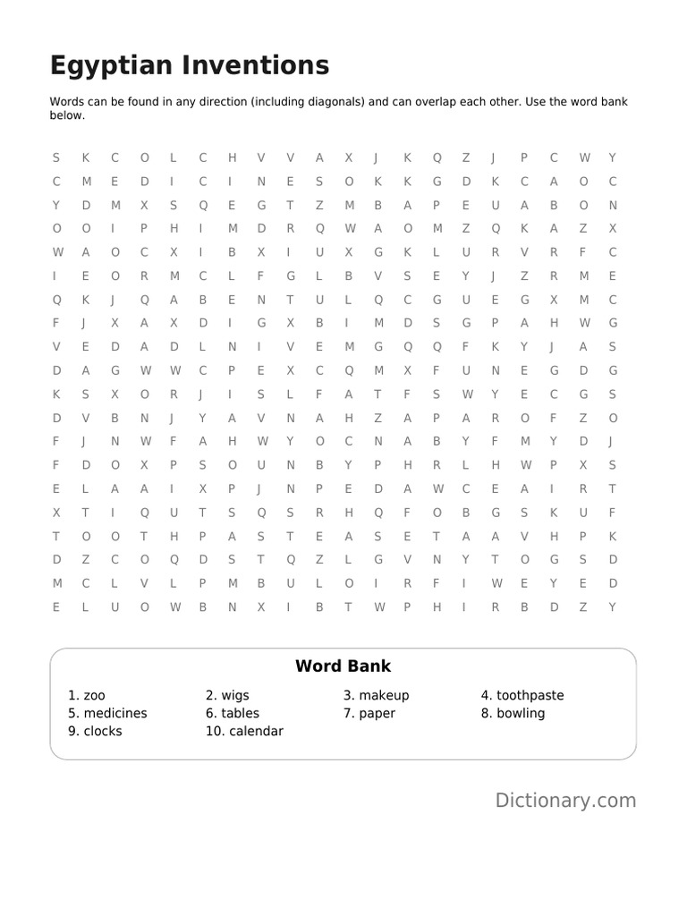 Egyptian Inventions | PDF