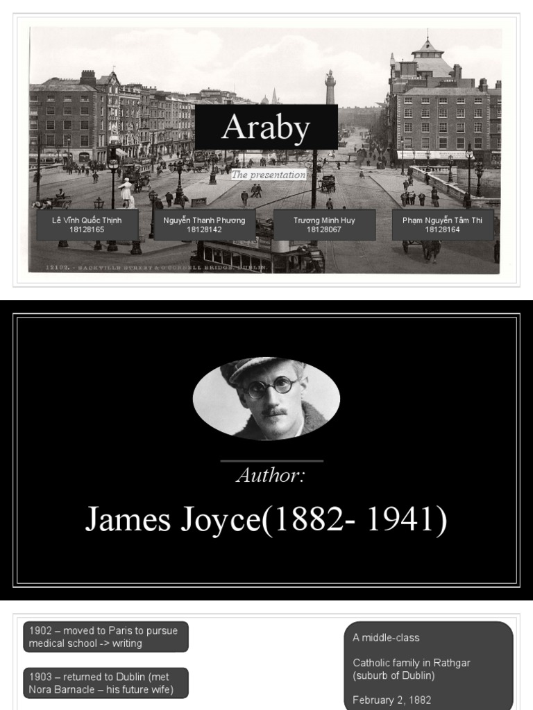 Araby | PDF | James Joyce