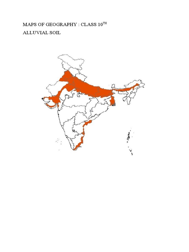 Maps of Geography Class 10 | PDF
