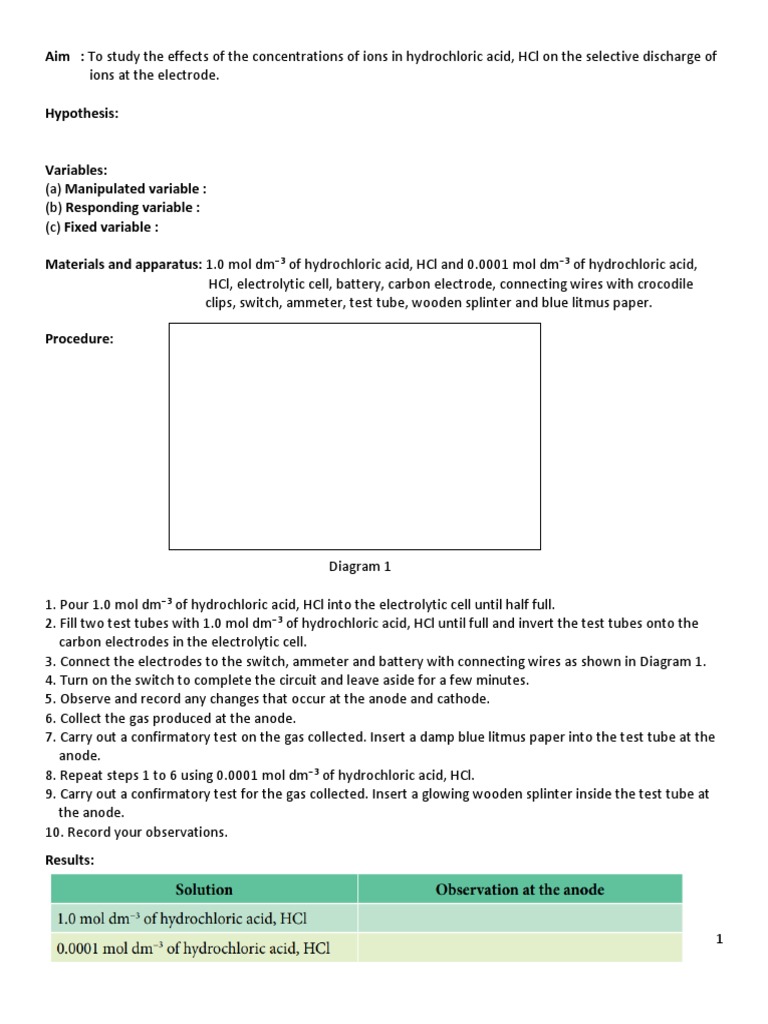 Template Experiment (Student Version) | PDF
