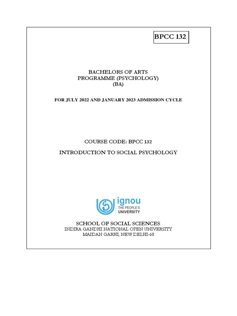 BPCC 132 Tutorial Assignment | PDF | Survey Methodology | Psychology