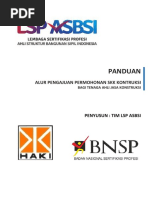 Panduan Pengisian Portal Perizinan Pupr (LSP MKN) | PDF
