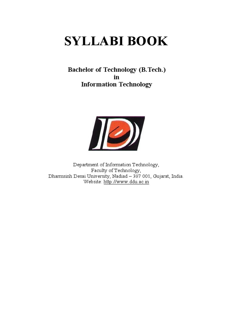 Update Syllabus of DDU 2021-2025 | PDF