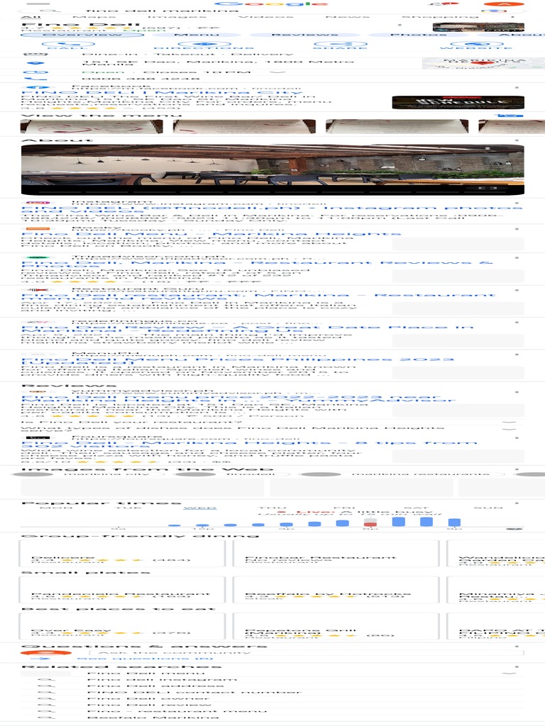 Fino Deli Marikina - Google Search | PDF | Restaurants | Food And Drink