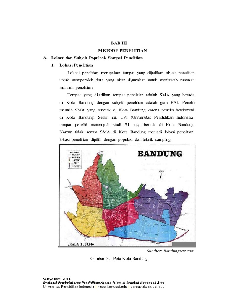 Peta Kota Bandung | PDF
