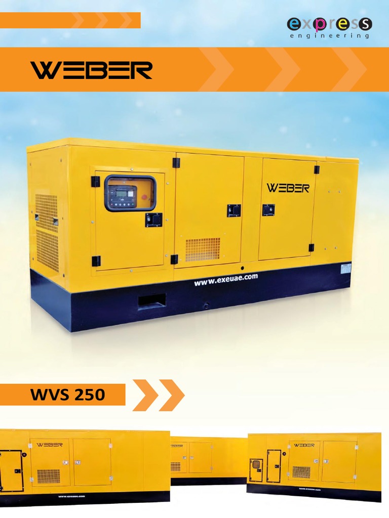 Weber WVS 250 | PDF | Engines | Diesel Engine