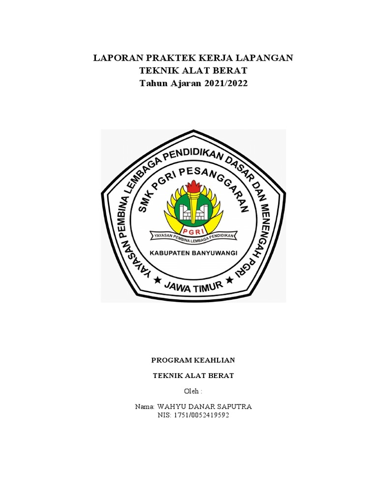 Format Laporan Prakerin Tab-2 | PDF