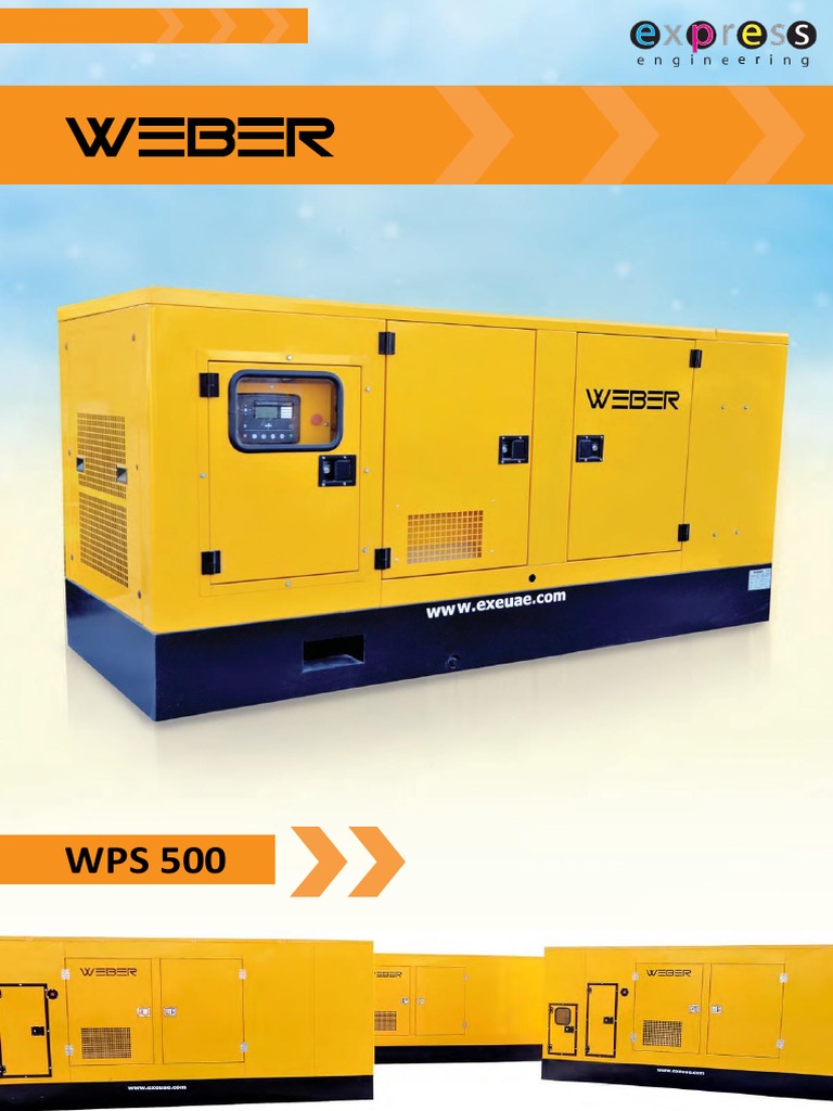 Weber - WPS 500 | PDF | Engines | Diesel Engine