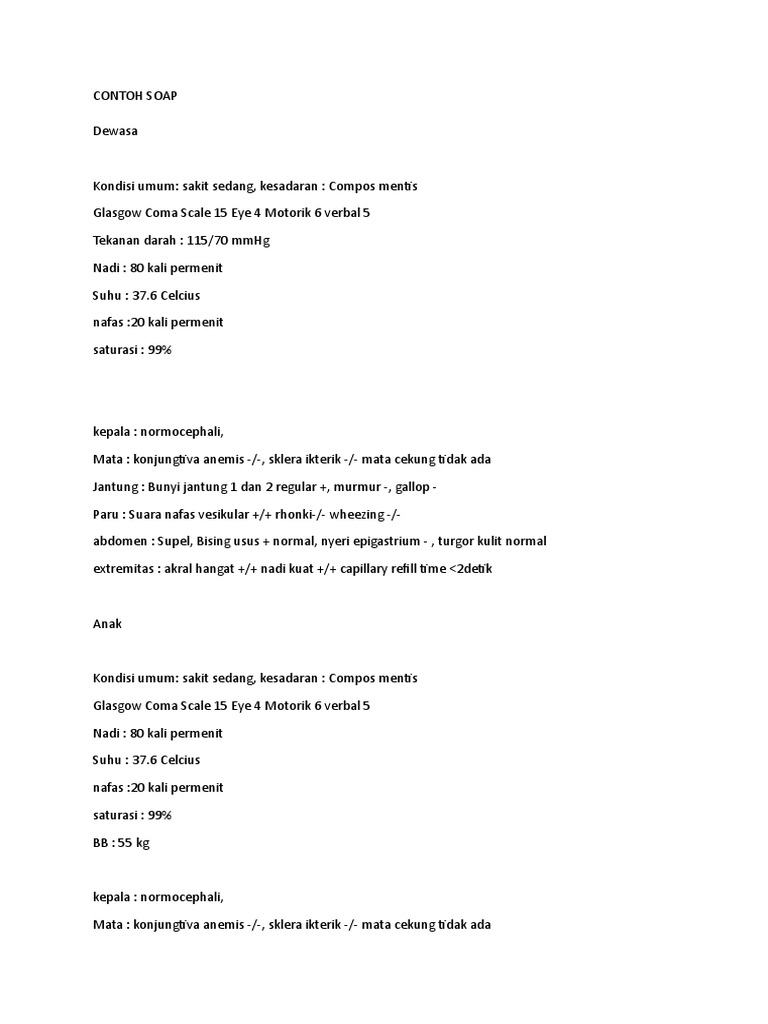 Contoh Soap | PDF