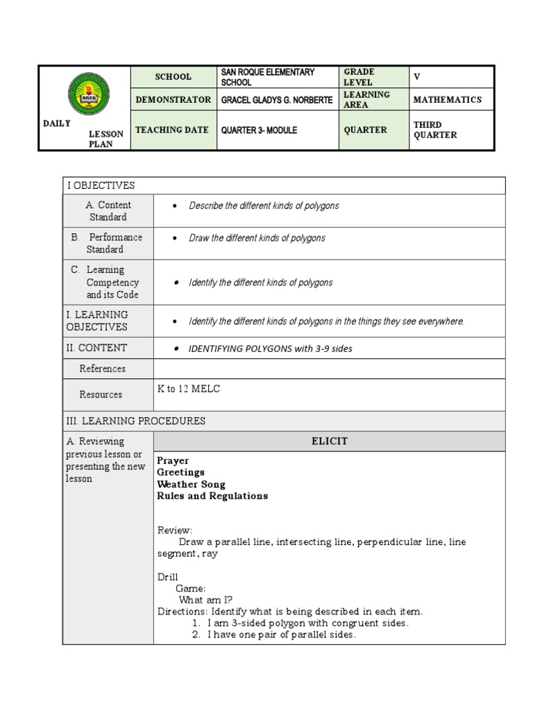 LP Cot | PDF | Shape | Polygon