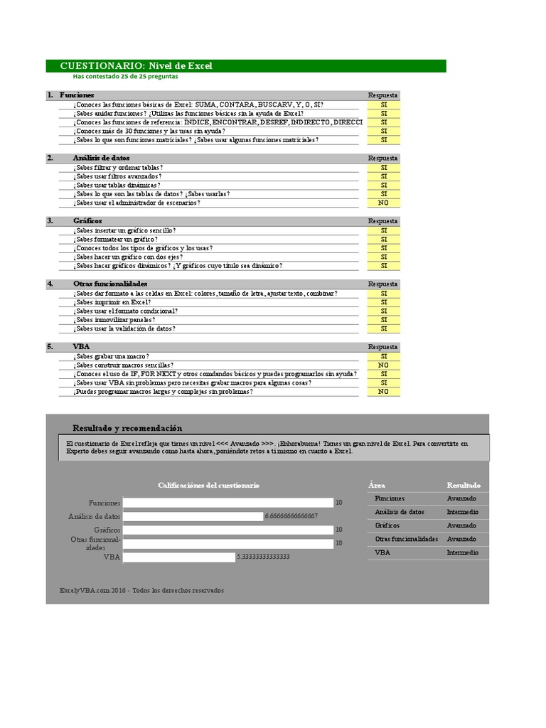 Cuestionario Excel Pdf 8673