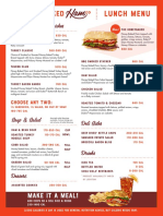 Potbelly PDF Menu | PDF | Salad | Bacon