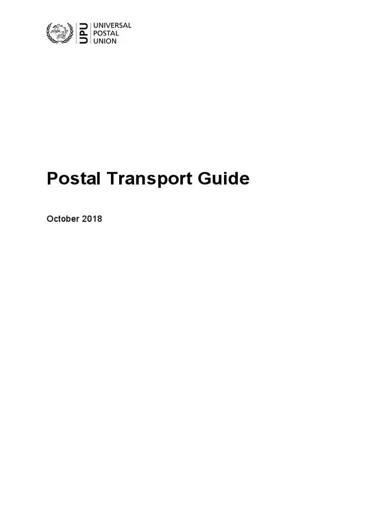 Guide Postal Transporten | PDF | Computers