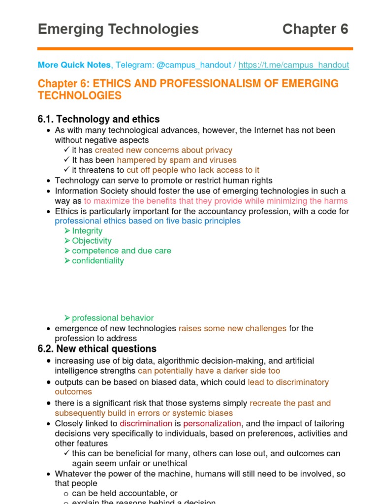 Emerging Tech Chap 6 Note Download Free Pdf Privacy Computer Security