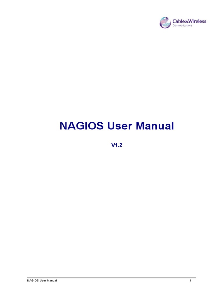 NAGIOS User Manual v1 - 2 | PDF NAGIOS User Manual v1 - 2 | PDF