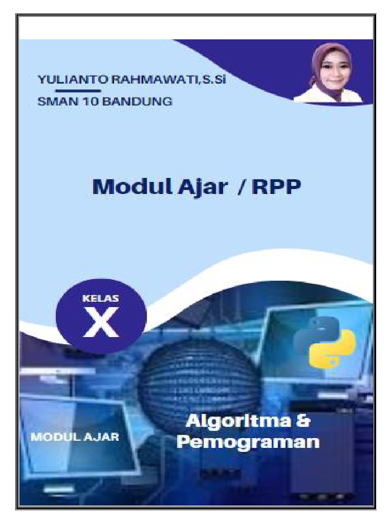RPP Informatika: Algoritma & Python | PDF | Komputer | Teknologi & Rekayasa